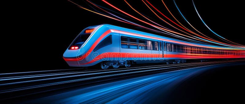 The Silver Hyperloop Pod, with Its Sleek Design, Glides Swiftly through ...