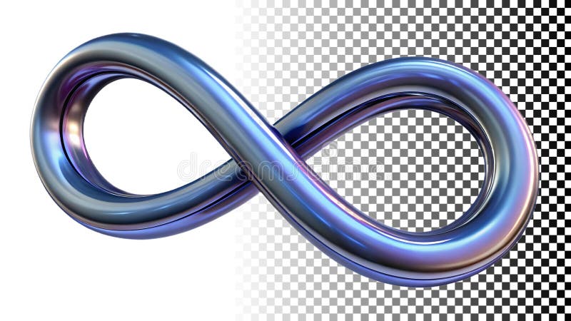 Silver Infinity Loop, Modern Symbol for Endless and Timeless Designs ...