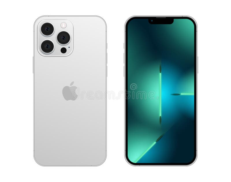 IPhone 13 Pro, Pro Max Vector, Smartphone Mockup, Iphone Vector ...