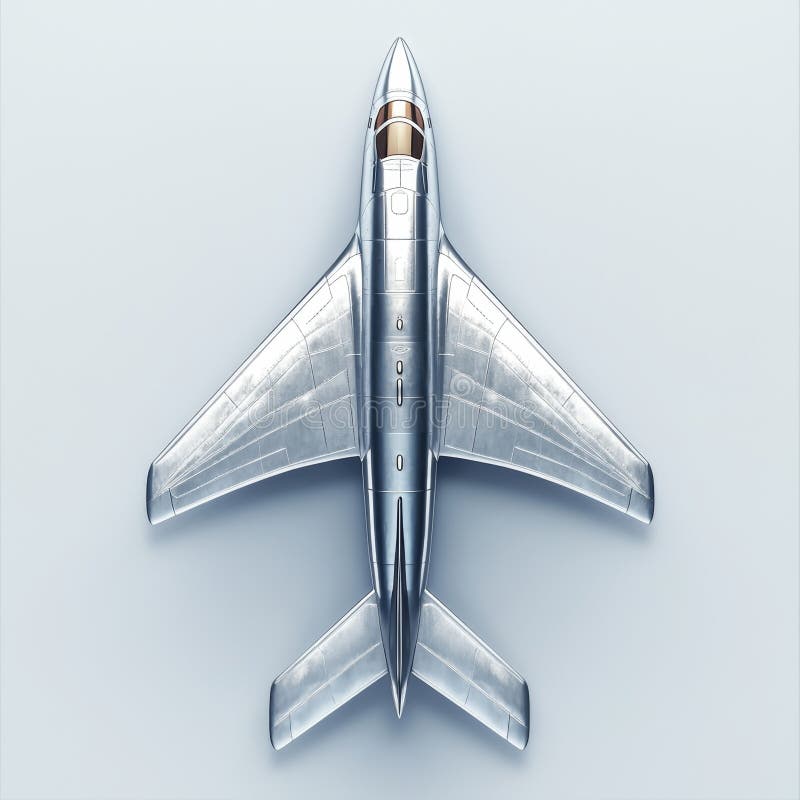 Silver Jet stock illustration. Illustration of modern - 334826501