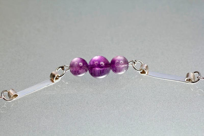 Silver Jewels with Colorful Precious Stones Stock Photo - Image of ...