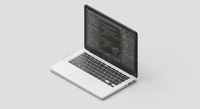 376 Laptop Screen Showing Code Programming Software Development Stock Photos - Free & Royalty ...