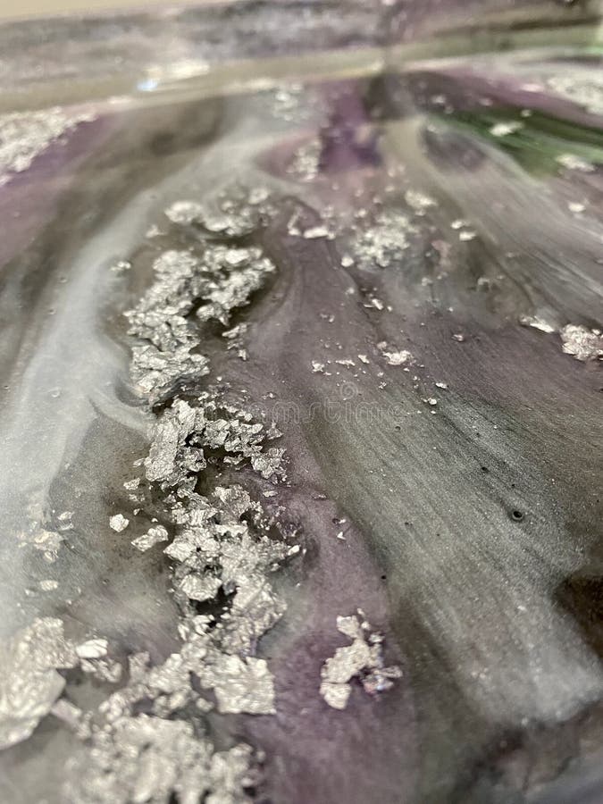 Silver and Lavender Agate Surface Closeup Stock Image - Image of marble ...