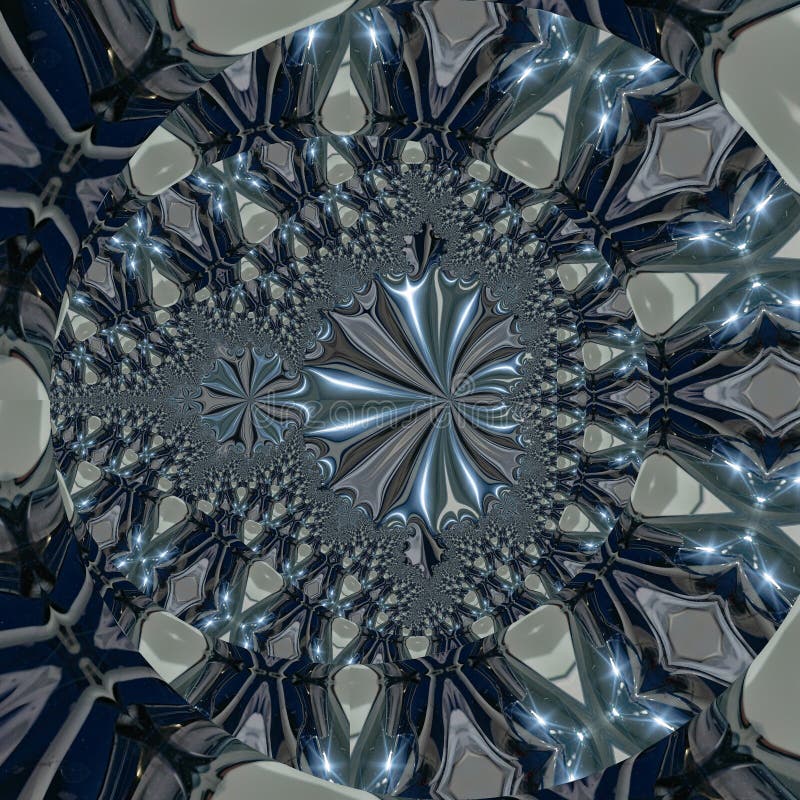 Silver Light Reflections Abstract Background Stock Photo - Image of ...