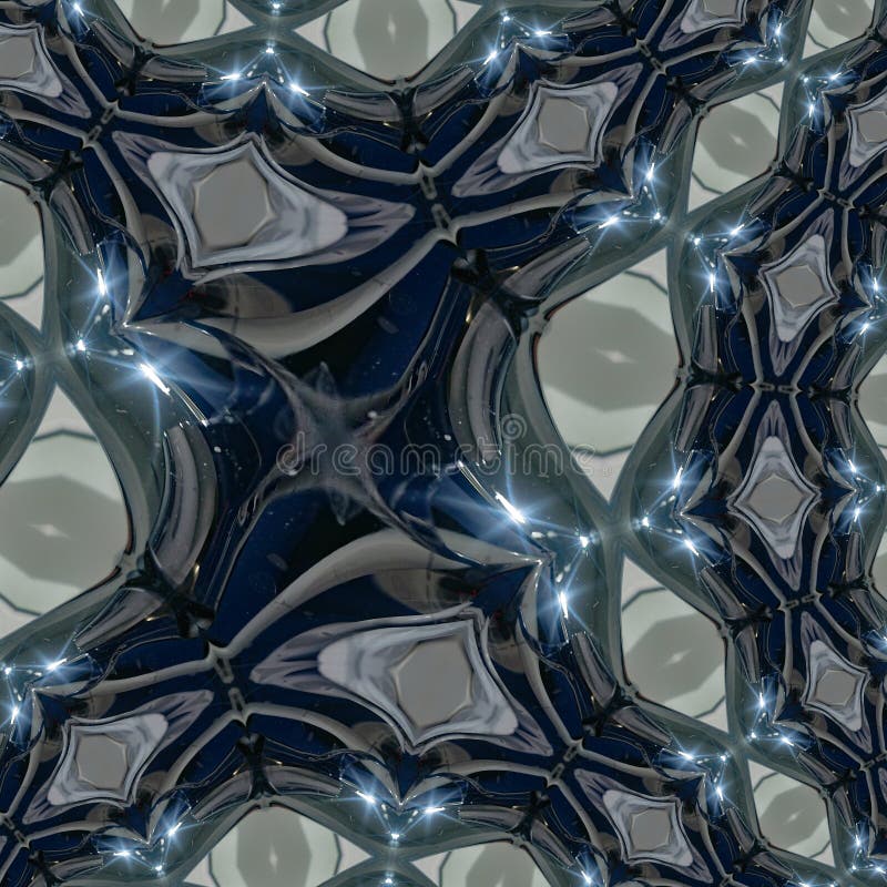 Silver Light Reflections Abstract Background Stock Photo - Image of ...