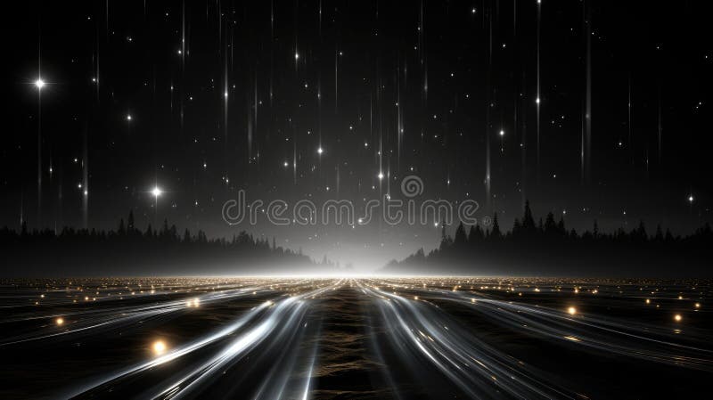 Silver Light Streaks Background Stock Photography Stock Image - Image ...