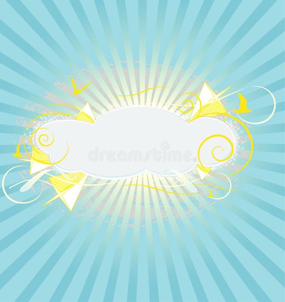 Silver Lining Grunge stock vector. Illustration of shine - 7536234