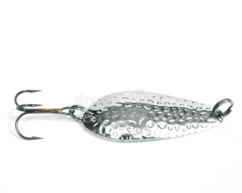 Silver lure stock photo. Image of trout, salmon, wobble - 925058