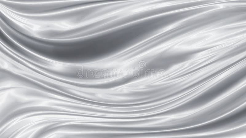 Silver Luxury Fabric Background with Copy Space Stock Illustration ...