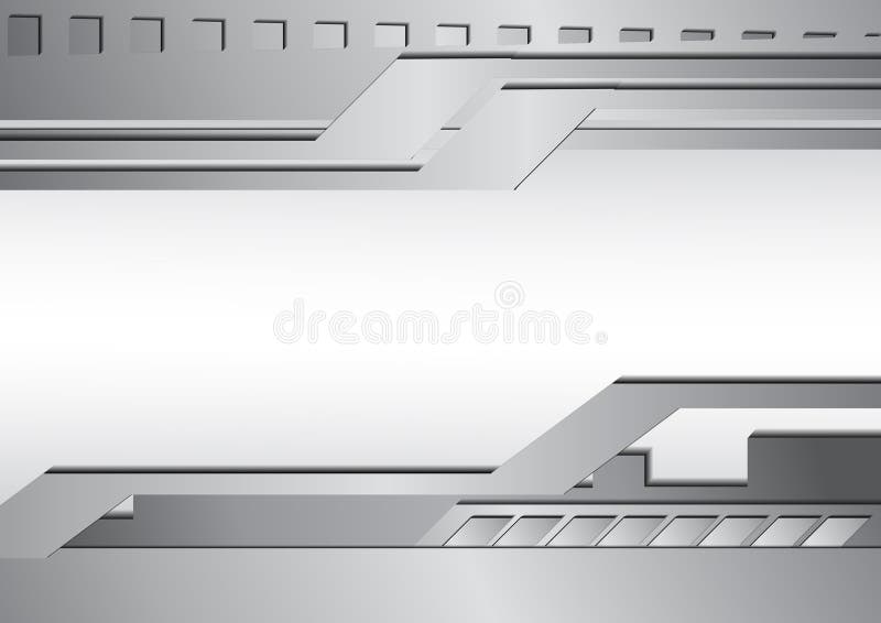Silver Metal Abstract Background Stock Vector - Illustration of graphic ...