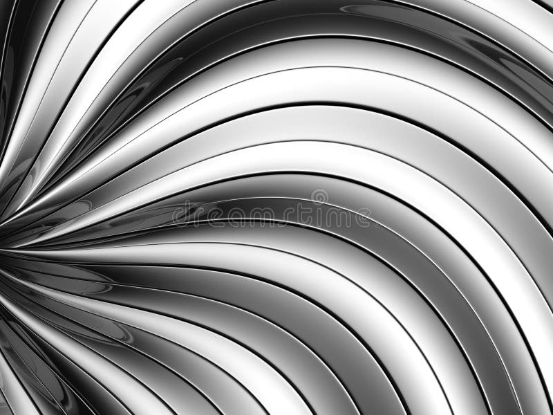 Silver Metal Abstract Stripe Background Stock Illustration ...