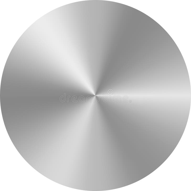 Silver Metal Button, Circular Metal Button, Stainless Steel Texture ...