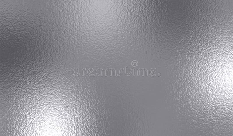 Silver Metal Effect Foil. Silver Texture. Gradient Background. Metal ...