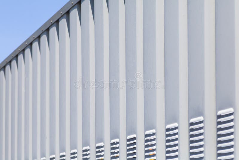 Silver metal fence pattern stock photo. Image of protection - 56436248