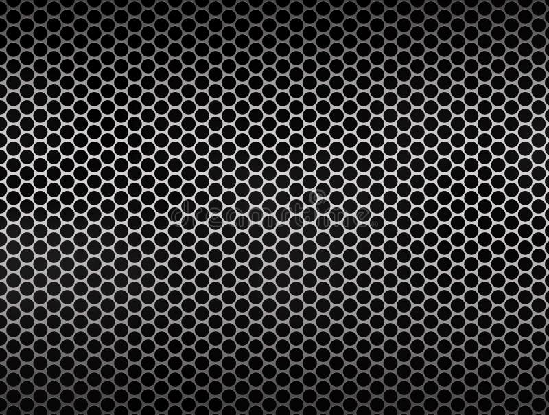 Silver Metal Mesh Texture Background Stock Illustration - Illustration ...