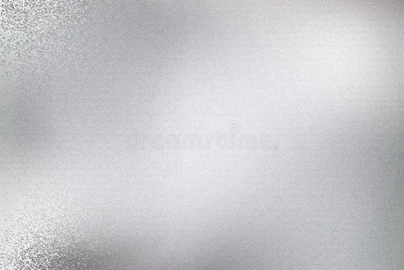 Silver Metal Sheet with Scratched Surface, Abstract Texture Background ...