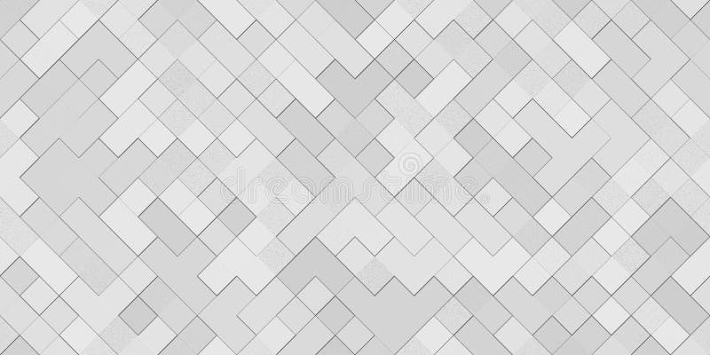 Silver Metal Squares Texture. Seamless Tiling Stock Photo - Image of ...