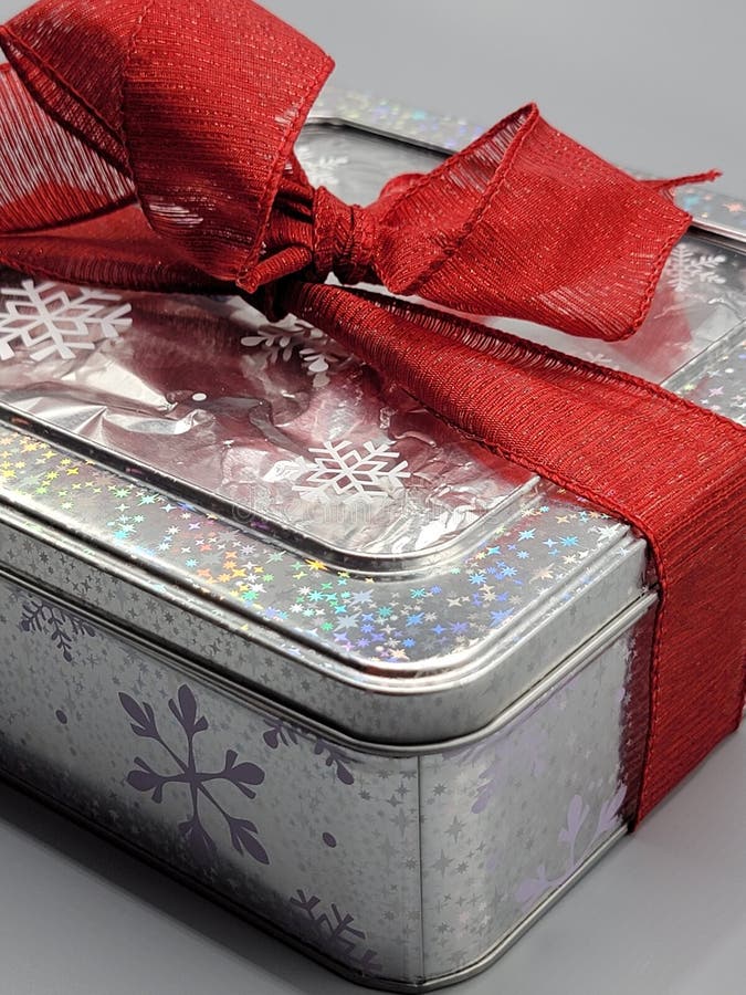 The metal gift box stock image. Image of purple, pattern - 351396153