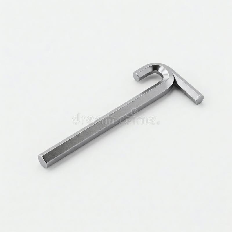 3d Render of Spanner Tool Over White Background with Soft Shadow Stock ...