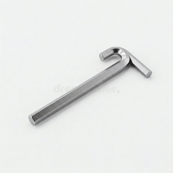 3d Render of Spanner Tool Over White Background with Soft Shadow Stock ...