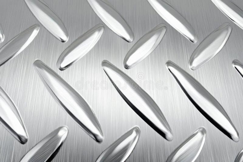 Silver Metallic Texture Creates an Industrial Feel with Metal Surface ...