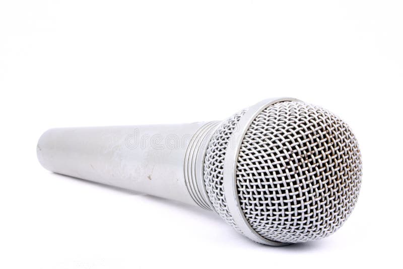 Silver-colored Microphone Picture. Image: 109908833