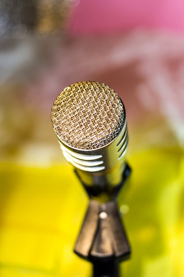 Silver-colored Microphone Picture. Image: 109908833