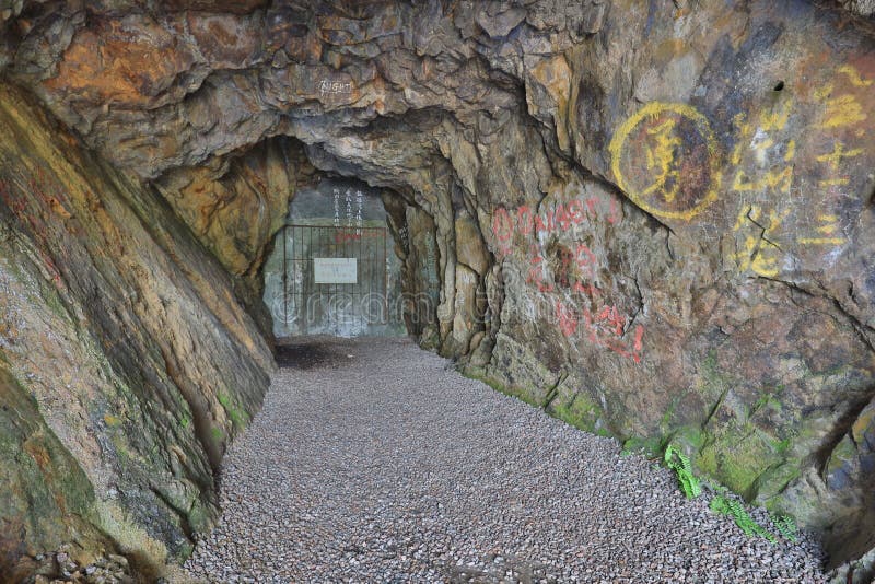 The Silver Mine Cave at Mui Wo, Hong Kong 23 July 2021 Stock Photo ...