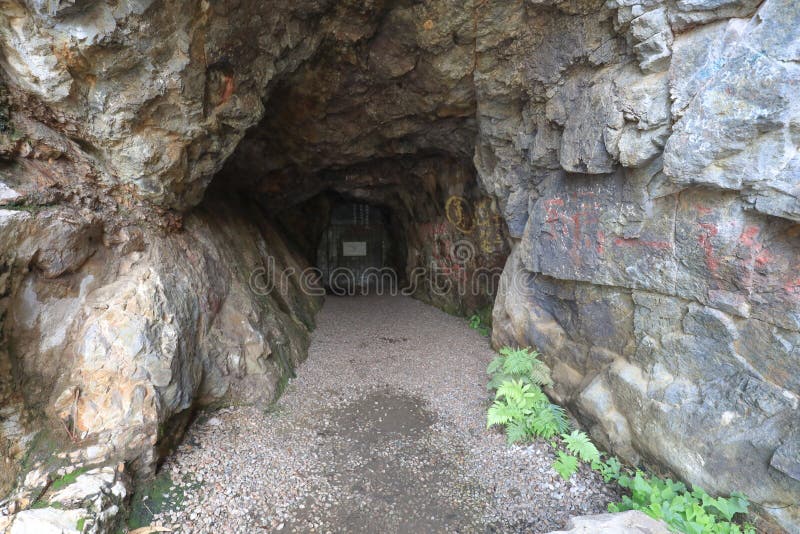 The Silver Mine Cave at Mui Wo, Hong Kong 23 July 2021 Stock Photo ...