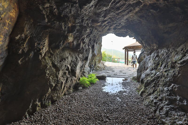 The Silver Mine Cave at Mui Wo, Hong Kong 23 July 2021 Editorial ...