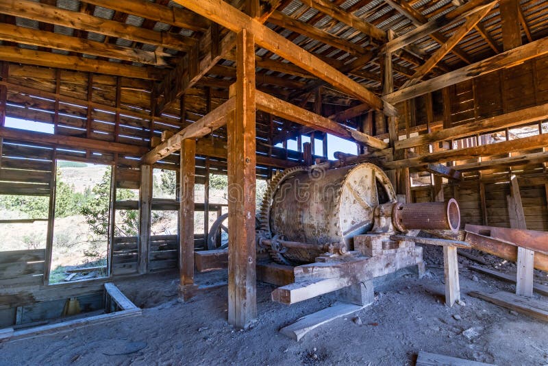 Silver Mine Creede Colorado Bachelor Loop Stock Photo - Image of scenic ...