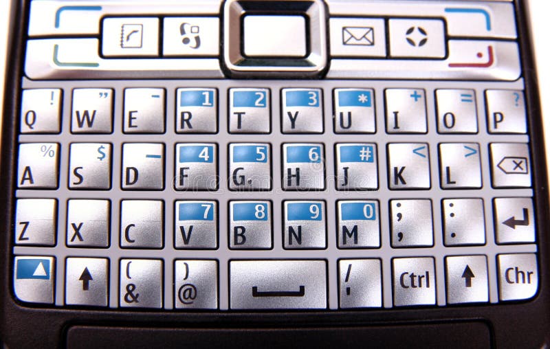 Mobile Keyboard Picture. Image: 8224538