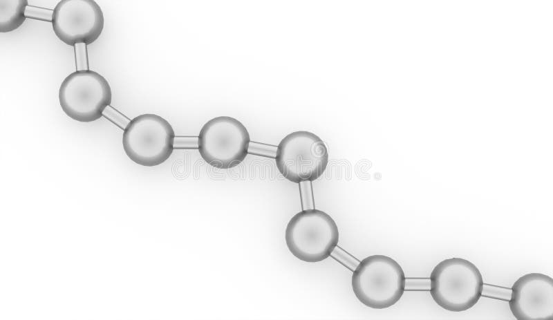 Silver molecule concept stock illustration. Illustration of biology ...
