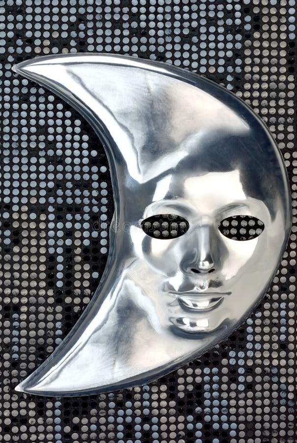 Sun and Moon Mask on Venice Carnival Stock Photo - Image of italy ...