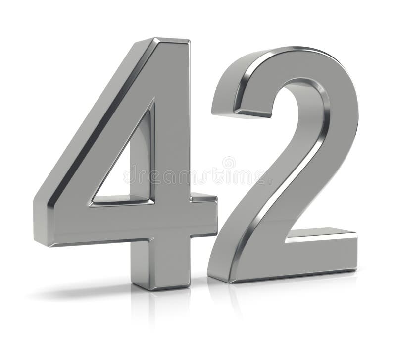 Number 42 Stock Illustrations – 745 Number 42 Stock Illustrations ...