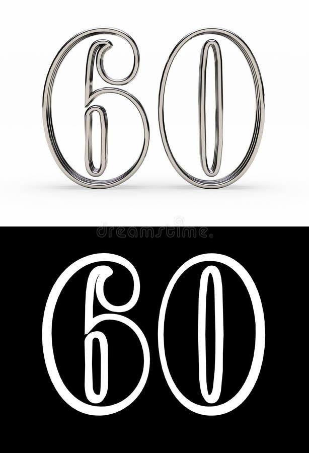 Set Of Number Sixty Two Year 62 Year Celebration Design. Anniversary ...