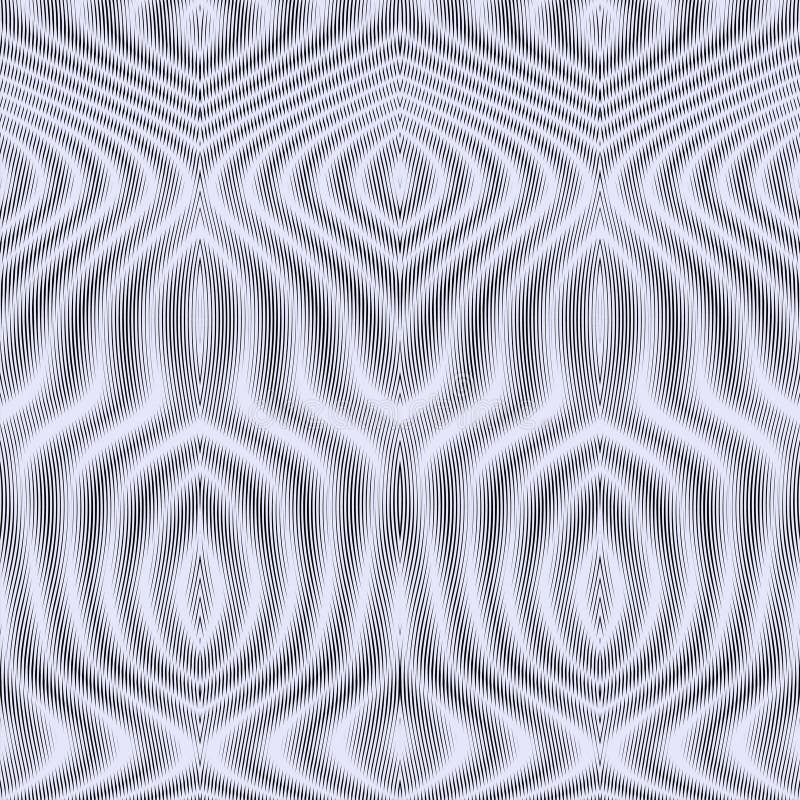 Soft Geometric Abstract Linear Texture with Optical Illusion. Stock ...