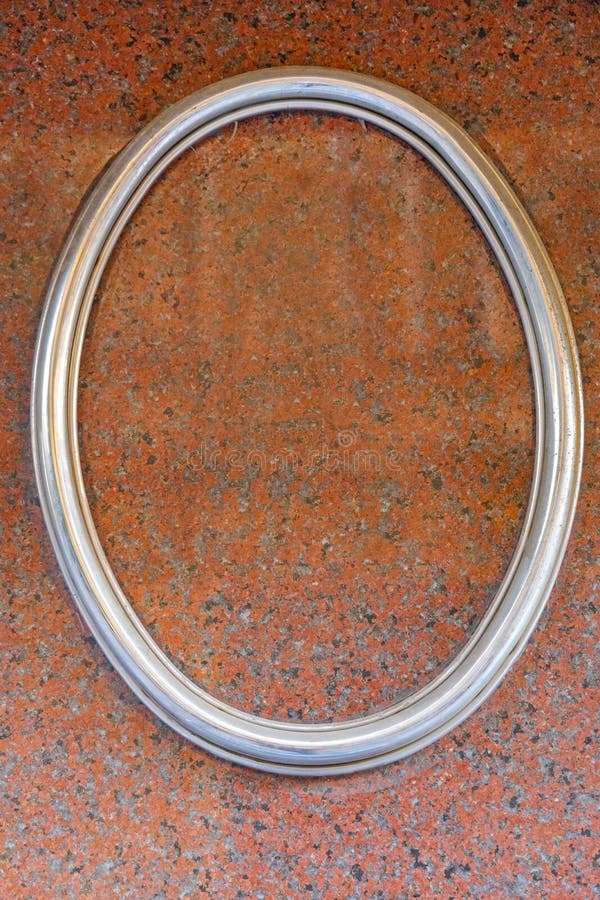 Silver Oval Frame stock image. Image of font, silver - 236368315