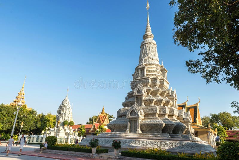Silver Pagoda / Royal Palace, Phnom Penh, Cambodia Editorial ...