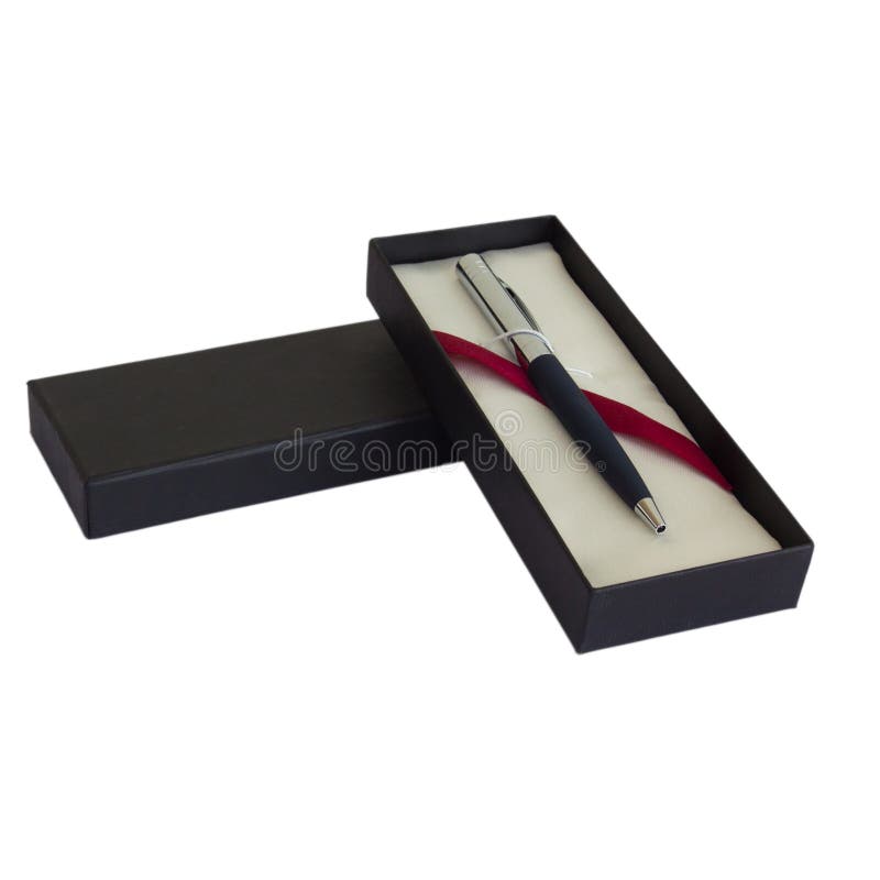 Silver pen stock image. Image of selective, background - 54385151