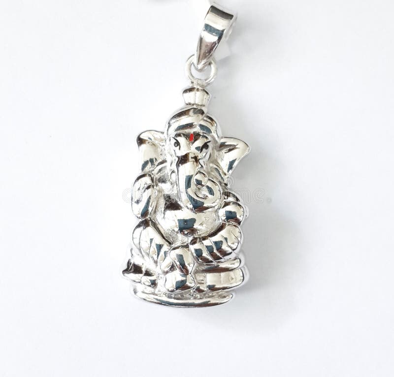 Silver pendant stock photo. Image of decoration, gift - 80835516
