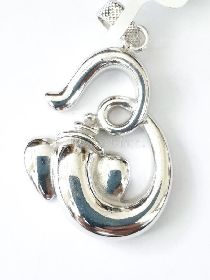 Silver pendant stock photo. Image of decoration, gift - 80835516