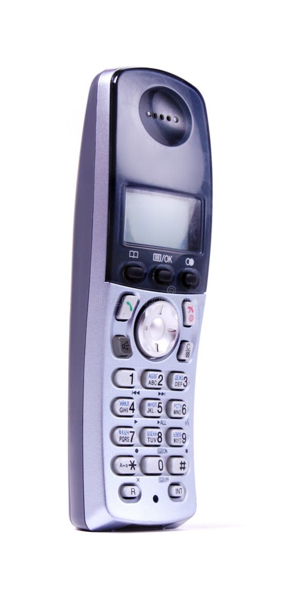 Silver phone stock photo. Image of keypad, elegance, telecommunications ...