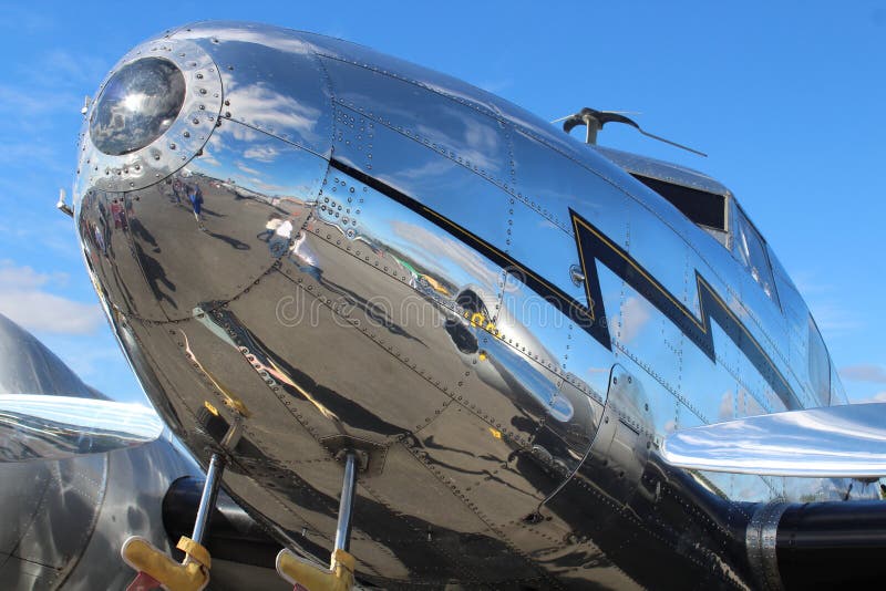 Shiny airplane stock image. Image of shiny, show, plane - 139239329