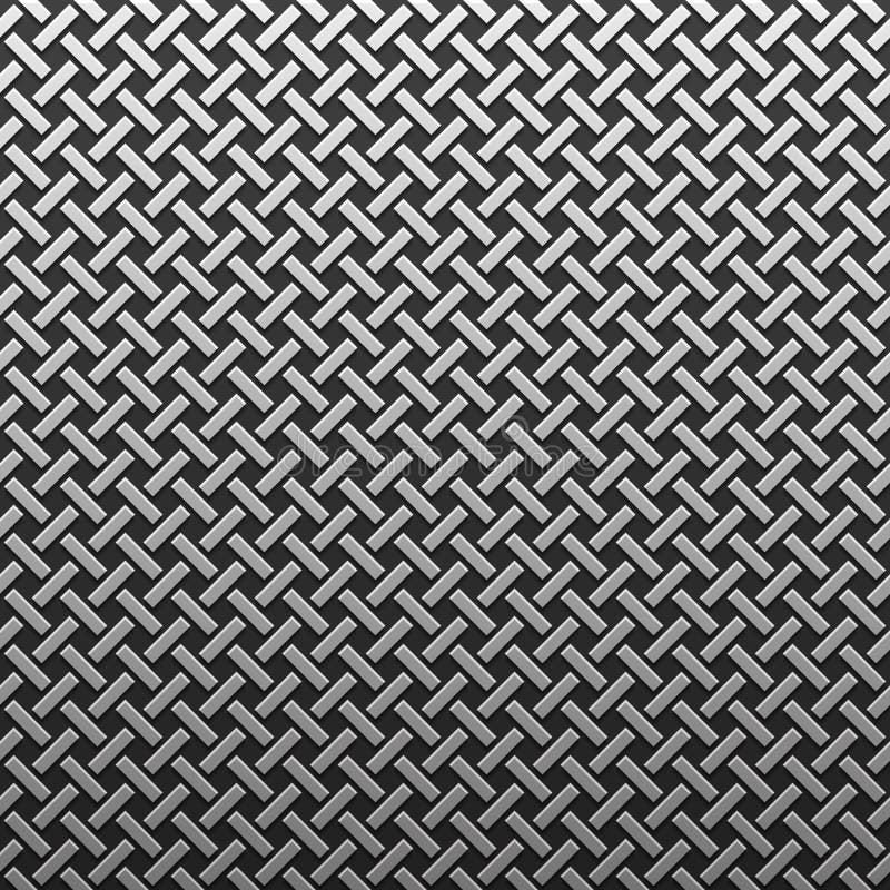 Silver/platinum Metallic Background with Geometric Pattern Stock Vector ...