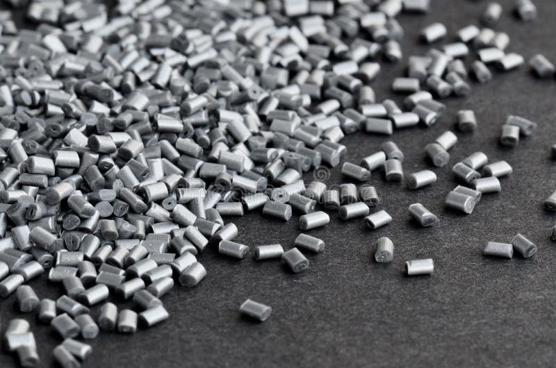 Silver polymer on grey stock photo. Image of argentine - 20321022