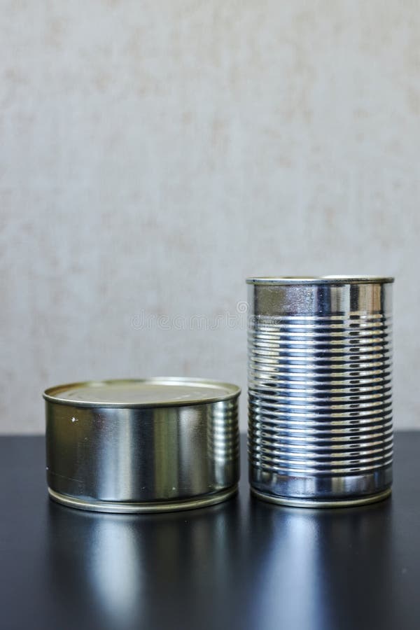 Cans To Donate during Coronavirus Stock Image - Image of canned ...