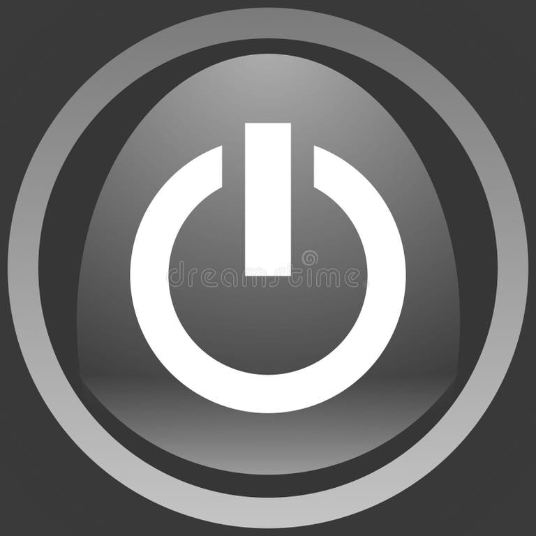 Computer Panel Power Button Stock Illustrations – 3,391 Computer Panel ...