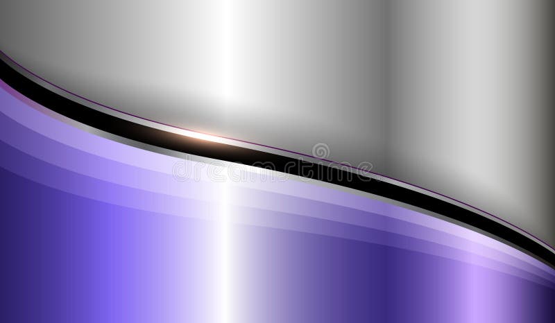 Silver Purple Chrome Metal Background with Silver Shiny Texture Stock ...