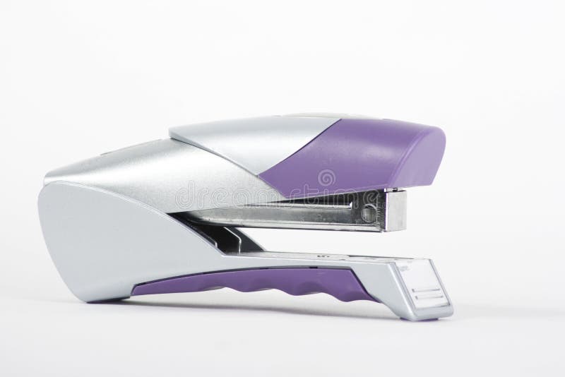 Purple stapler stock photo. Image of staples, home, folder - 11045710